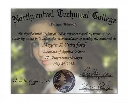 Diplomas & Certificates - Virtual Portrait Studio